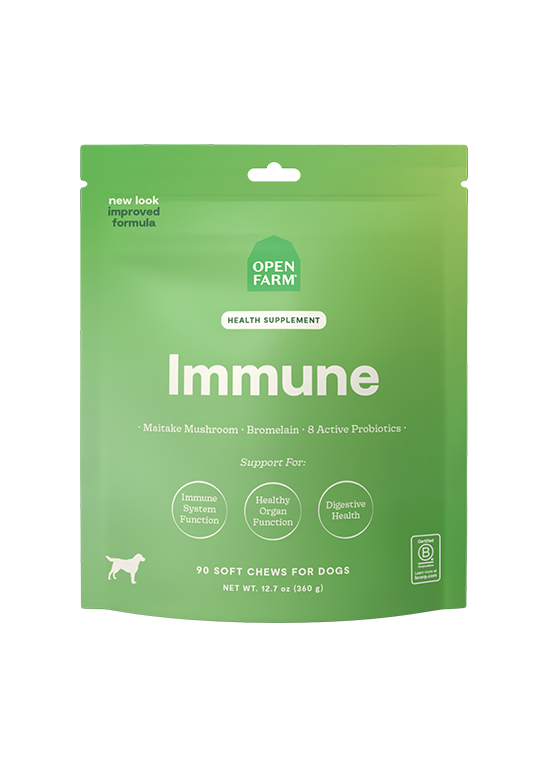 Immune Health Supplement Chews for Dogs – Open Farm