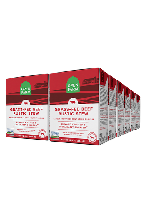 Grass-Fed Beef Rustic Stew Wet Dog Food - Open Farm