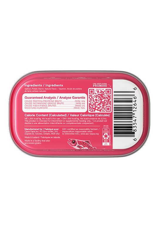 Salmon Topper for Cats - Open Farm