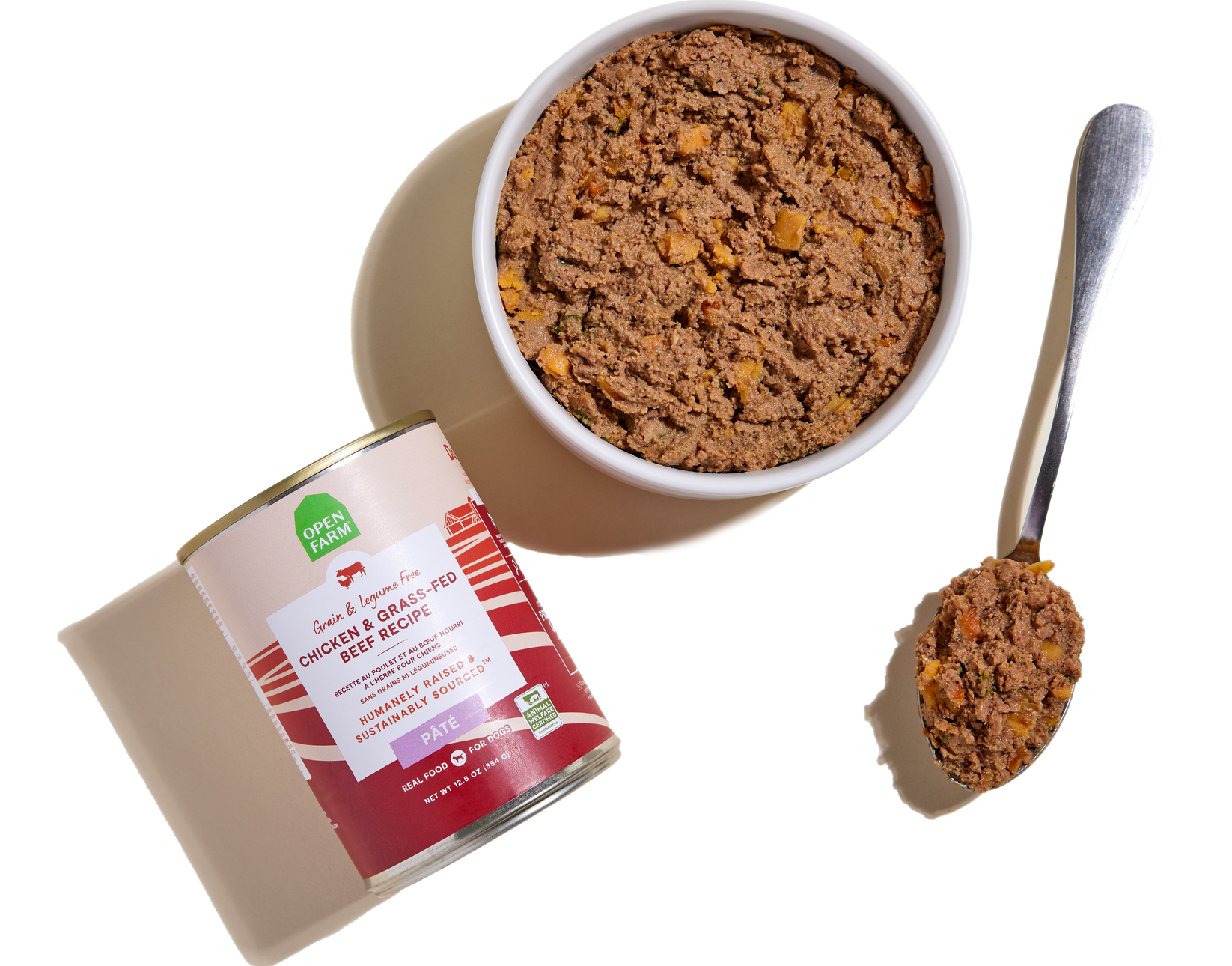 Chicken & Grass-Fed Beef Paté Recipe for Dogs - Open Farm