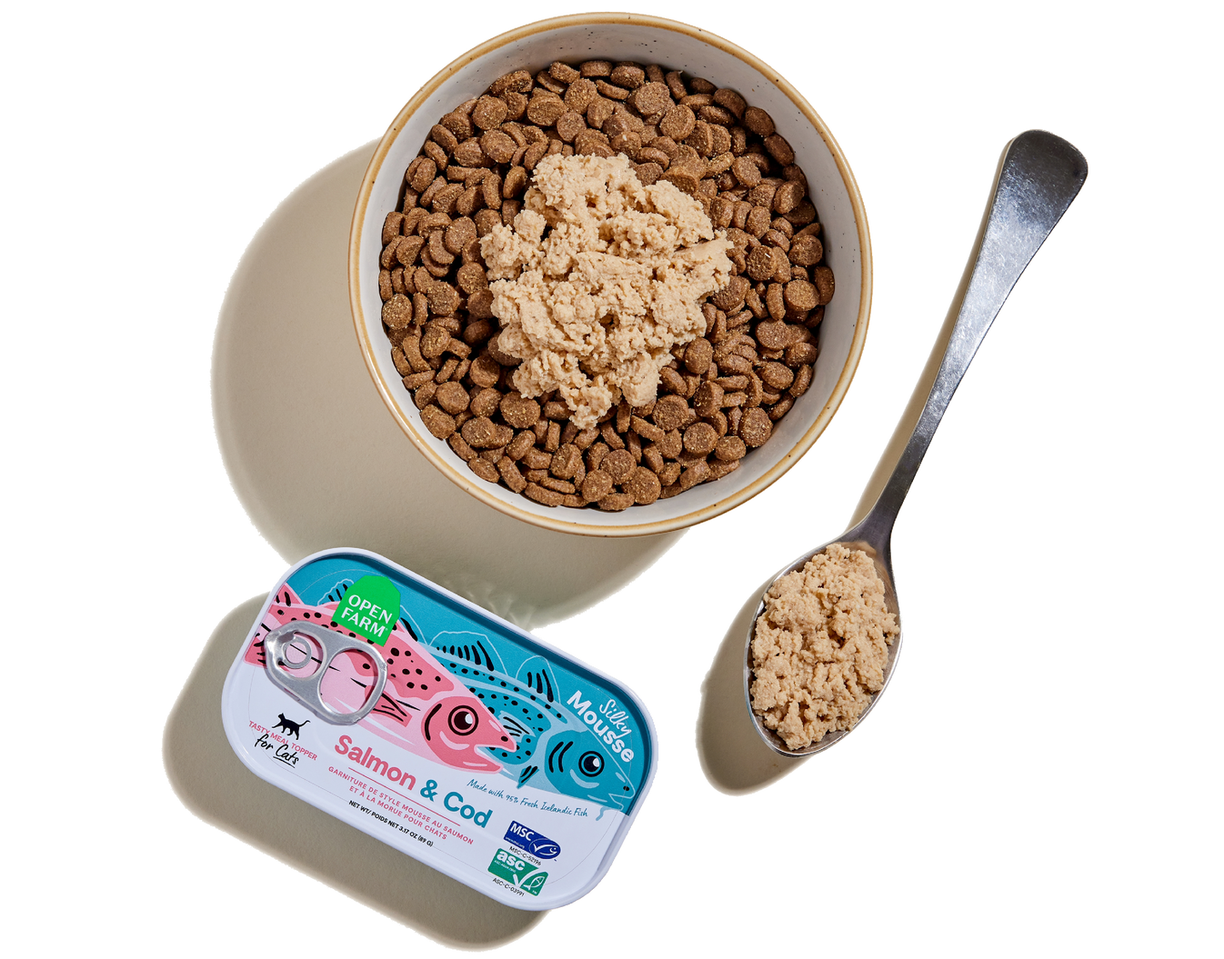 Salmon & Cod Topper for Cats - Open Farm