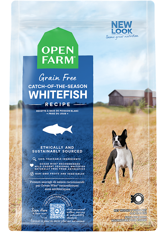 Grain-Free Whitefish Dry Dog Food | Premium Fish Protein | Open Farm